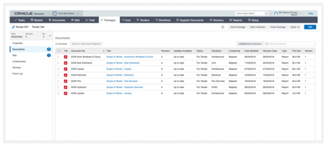 Primaned | Oracle Aconex Document Management System